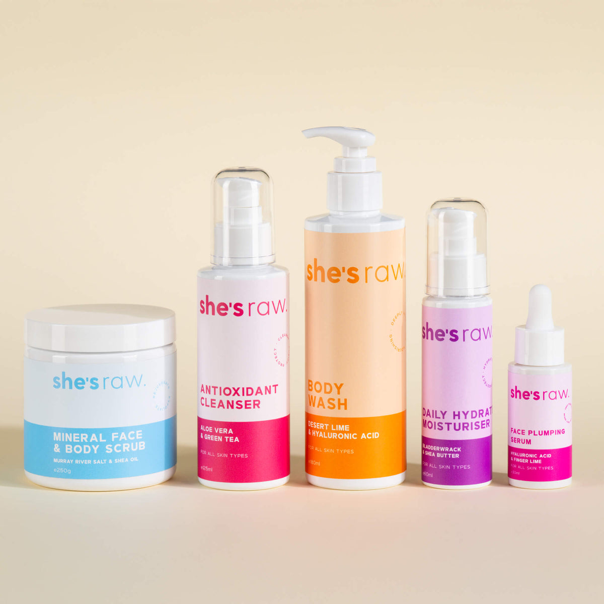 She’s Raw Skincare Ultimate Bundle – Restore, Revive & Renew – She's Raw